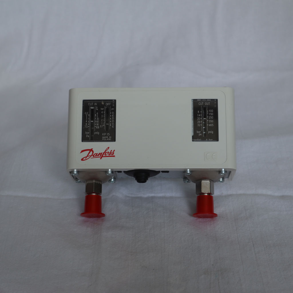 PRESOSTAT KP15 (-0.2..7.5bar) (8..32 bar) DANFOSS