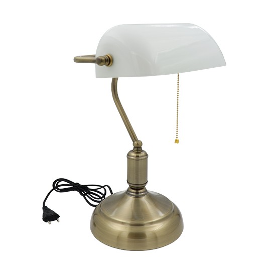 LAMPA STONA M1054 BELA BANKARSKA MITEA