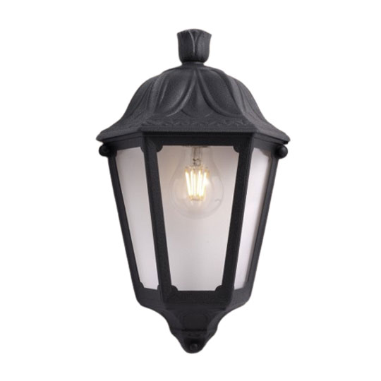 LAMPA ZIDNA S IESSE CRNA 1XE27 MITEA 900133