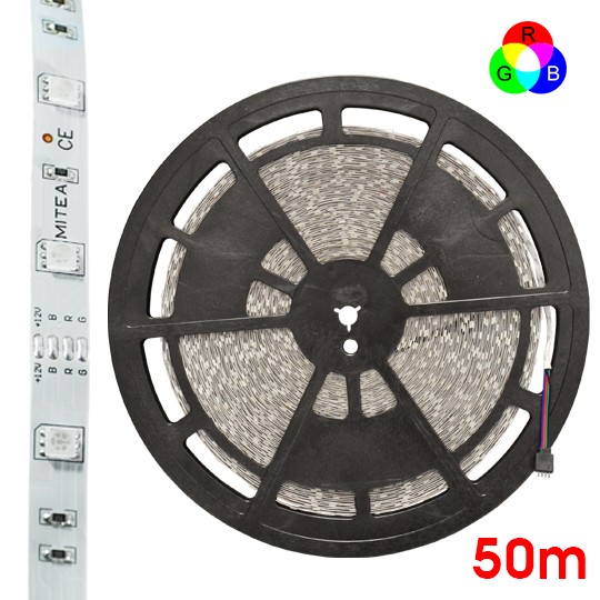 LED TRAKA 1M RGB 7.2W IP20 MLR-5050/30 12V MITEA 69230