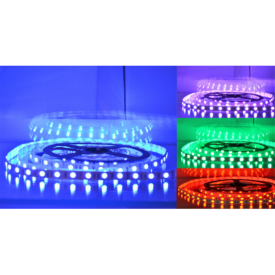 LED TRAKA 5M RGB 7.2W IP67 MLS-5050/30 12V MITEA 69209