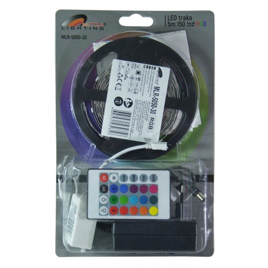 LED TRAKA BLIS. RGB 7.2W IP20 MLR-5050/30 12V MITEA 69232