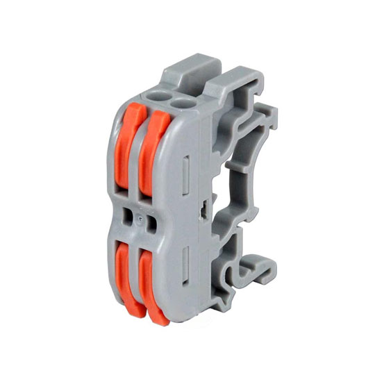 KLEMA WAGO W-212 4mm2/2x2p DIN dupla+koc