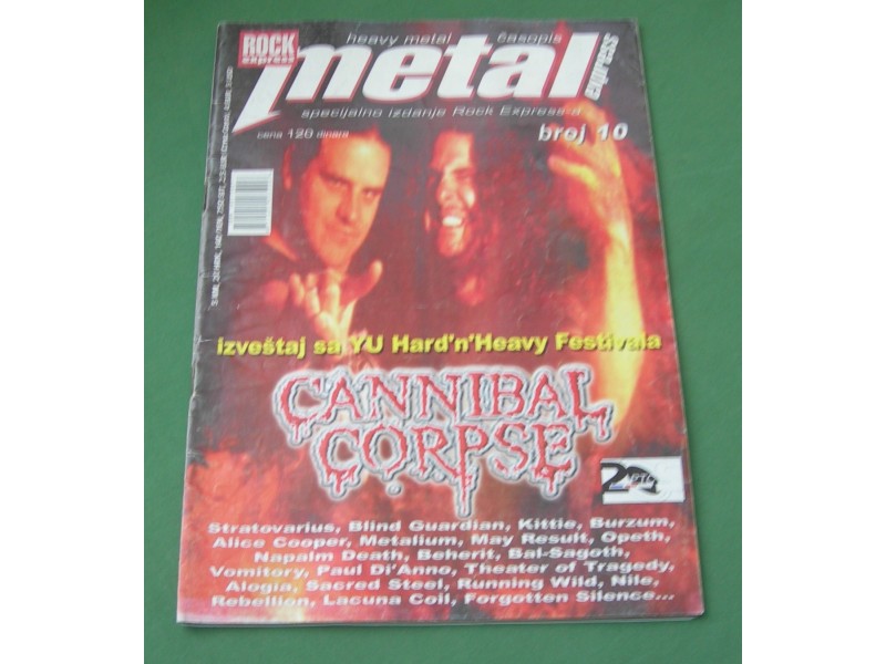 Metal express br. 10, maj 2002.