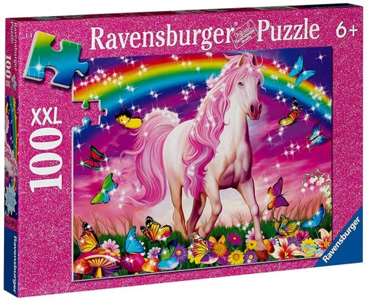 Ravensburger puzzle (slagalice) - Konj sa sljokicama