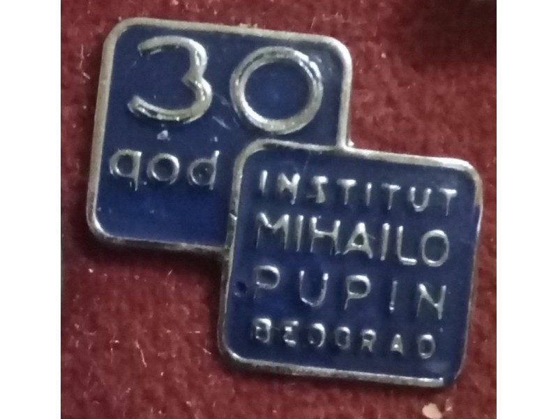 30 godina INSTITUT MIHAJLO PUPIN