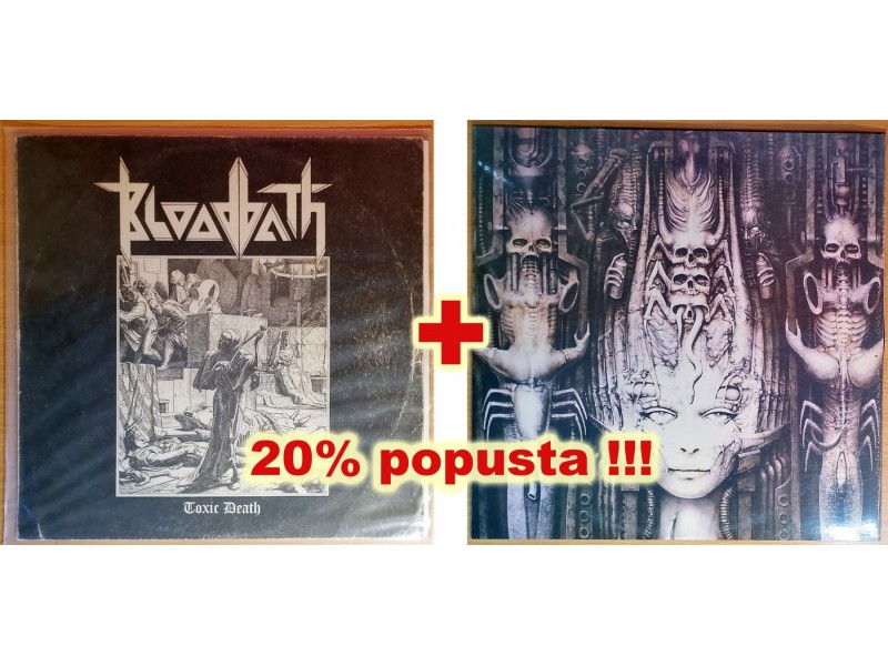 komplet 2xLP: BLOODBATH, YU metal, 20% popusta!!!