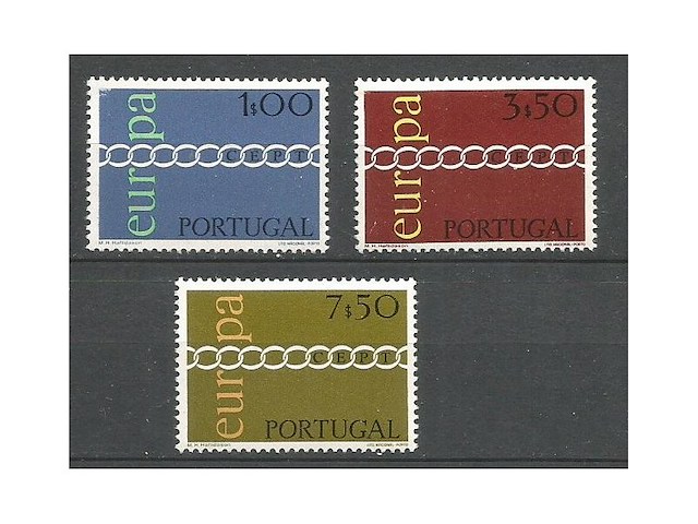 Portugal 1971. EVROPA CEPT cista serija