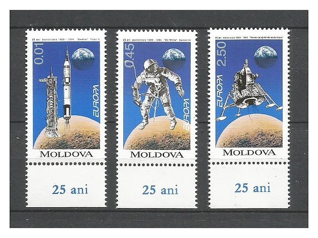 Moldavija 1994. EVROPA CEPT cista serija