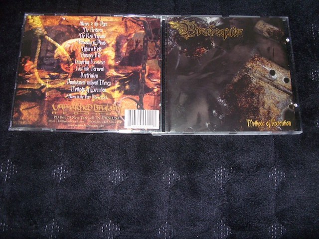 Brodequin – Methods Of Execution CD Enhanced USA 2004.