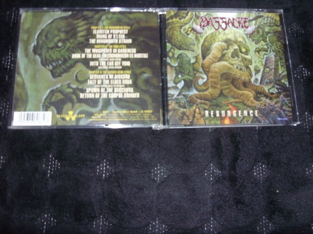 Massacre ‎– Resurgence CD Nuclear Blast EU 2021.