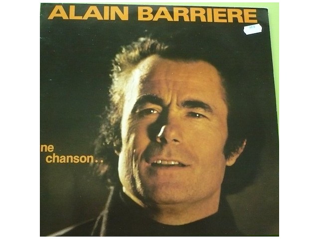 Alain Barrière – Une Chanson