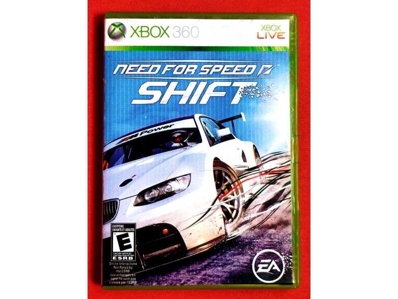 Need for Speed SHIFT / XBox 360 Originalna Igra