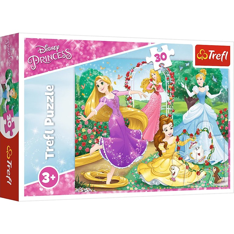 Puzzle 30 delova-Disney princeze