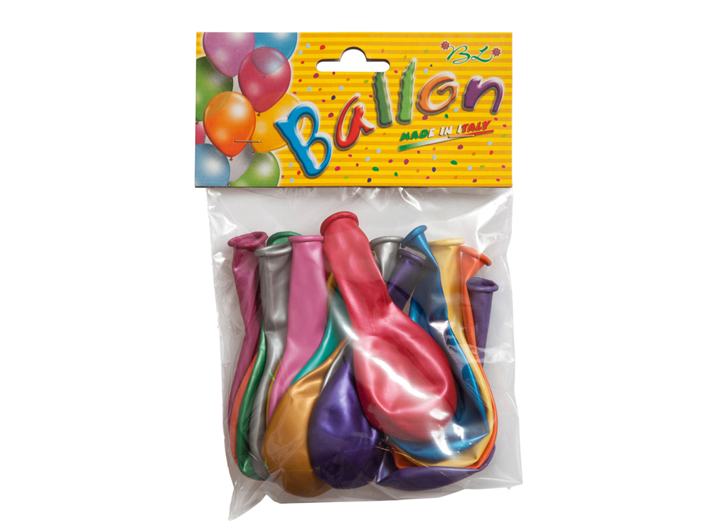 Baloni metalik 10 kom – 23cm
