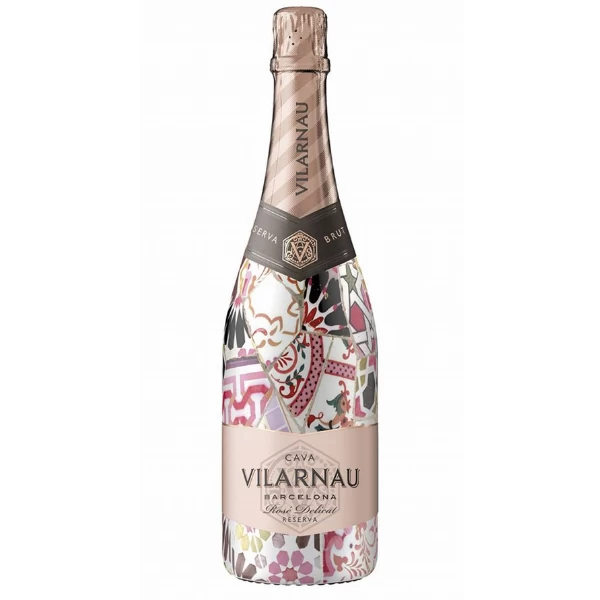 Penušavo vino Cava Vilarnau Rose 0,75l