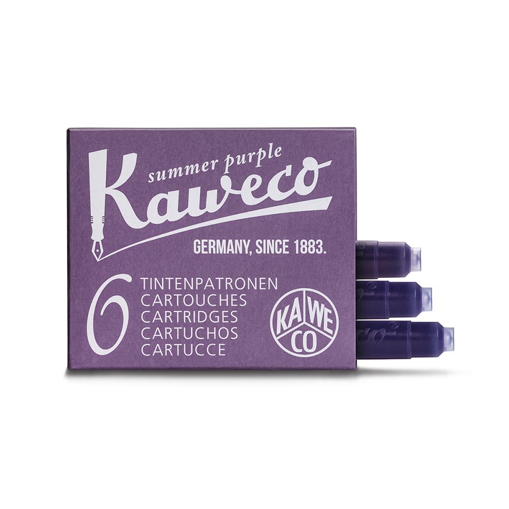 Patrone za naliv pero Kaweco Summer Purple 1/6