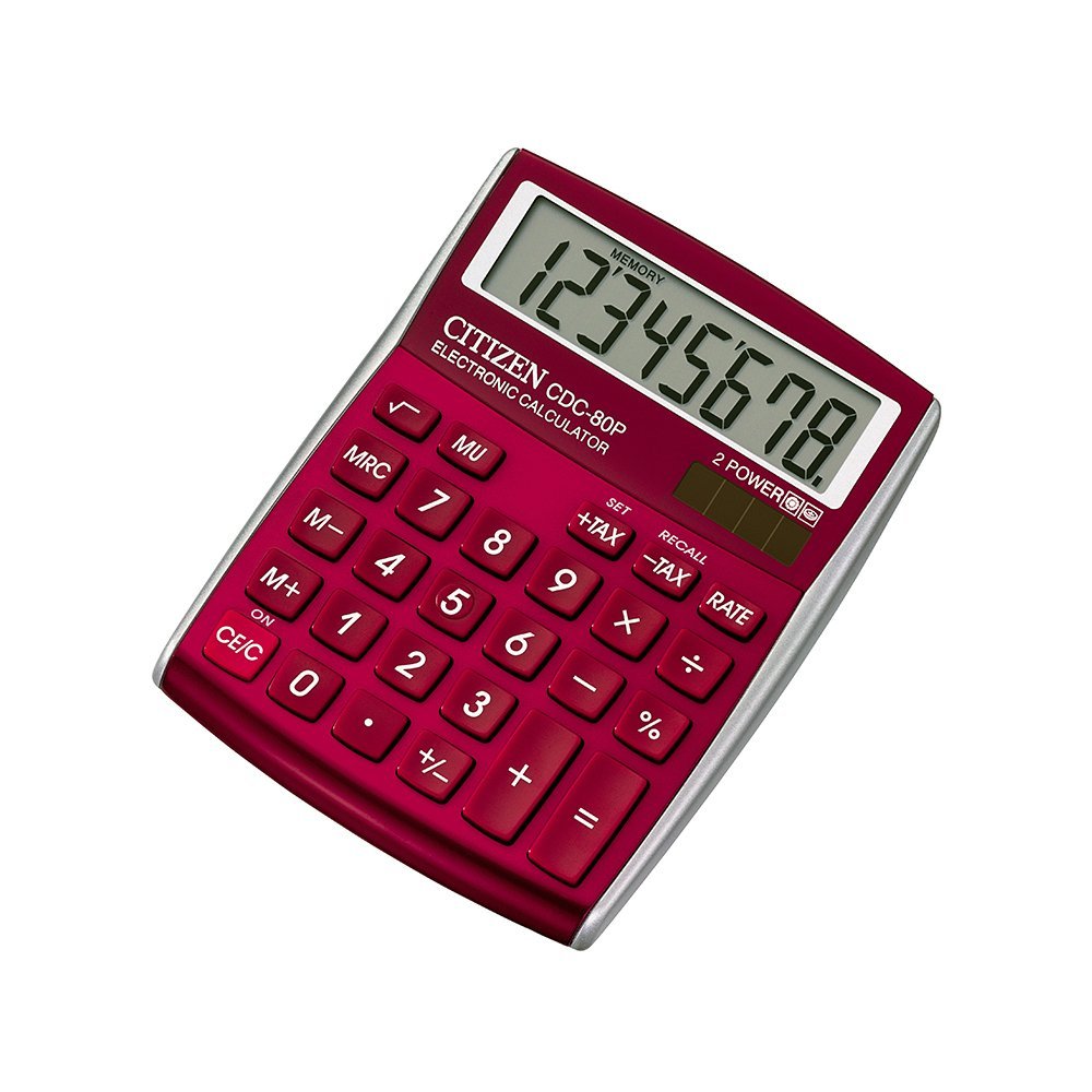 Kalkulator Citizen CDC-80 - Roze