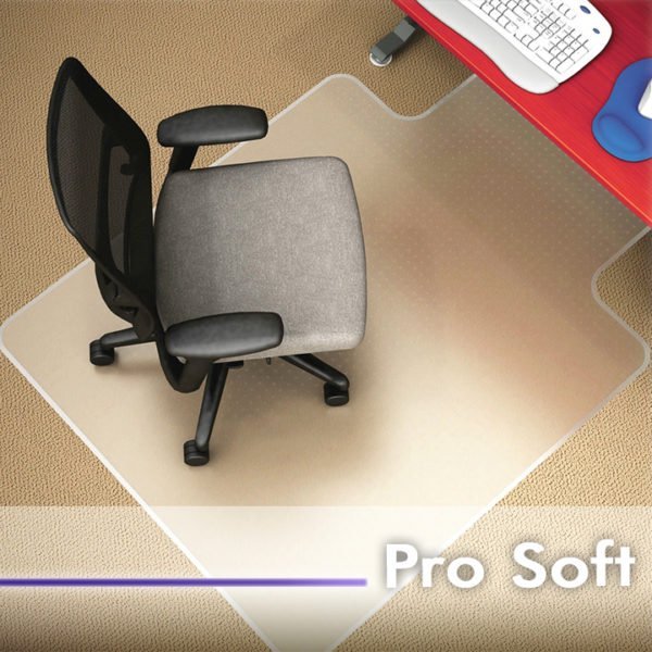 Podloga za stolicu Pro Soft, za zaštitu tepiha,prozirna 2,9mm 152x122cm