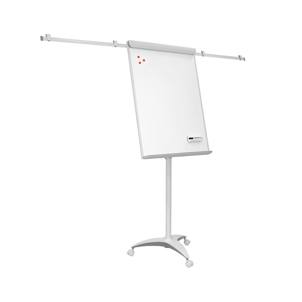 Tabla flipčart 2x3 TF18 RED Mobilechart Pro mobilna sa ramenima 70x100 cm