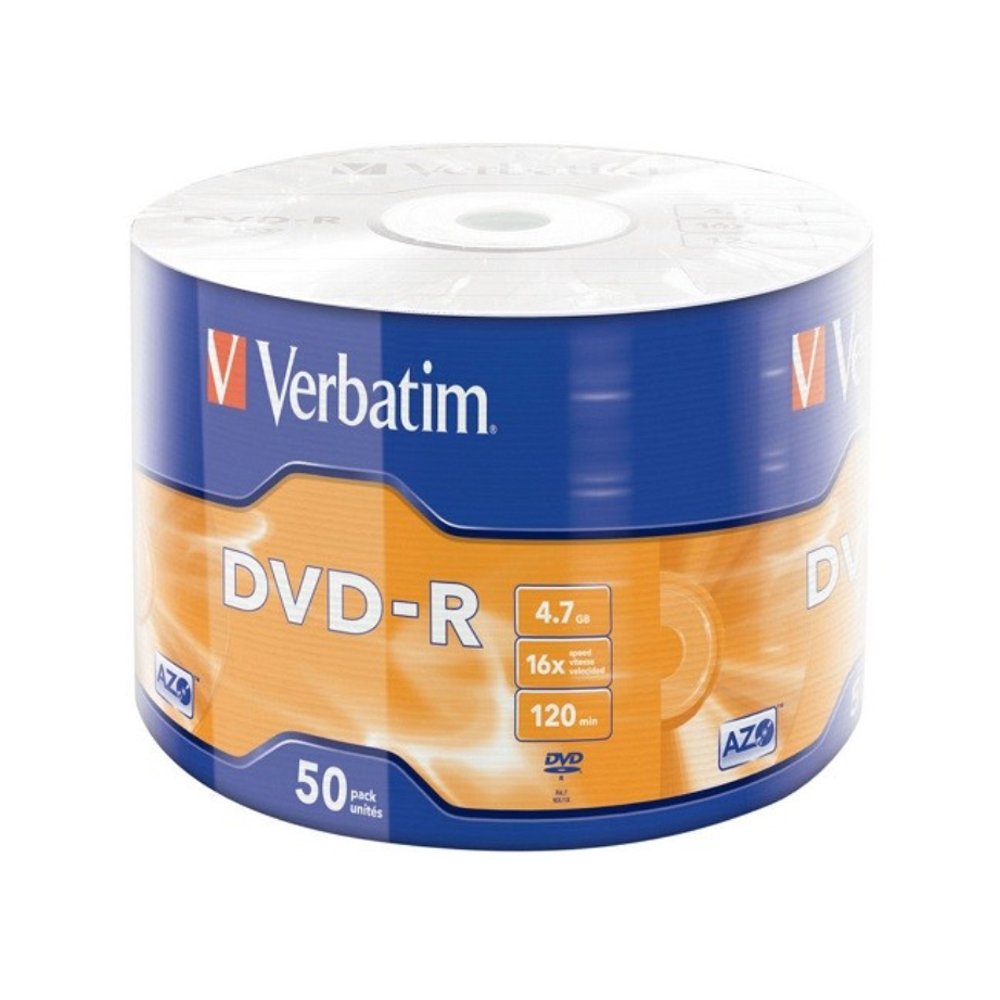 DVD-R Verbatim 4.7GB 1/50 u foliji