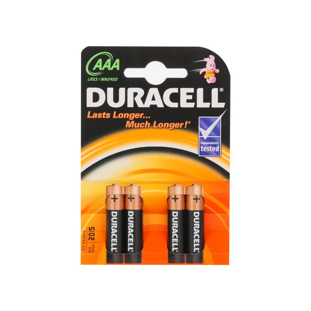 Baterija Duracell alkalna LR3 AAA 4 kom