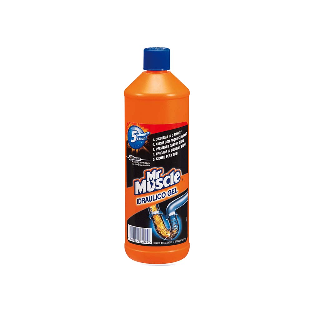 Sredstvo za čišćenje slivnika Mr.Muscle Idraulico Gel 1l