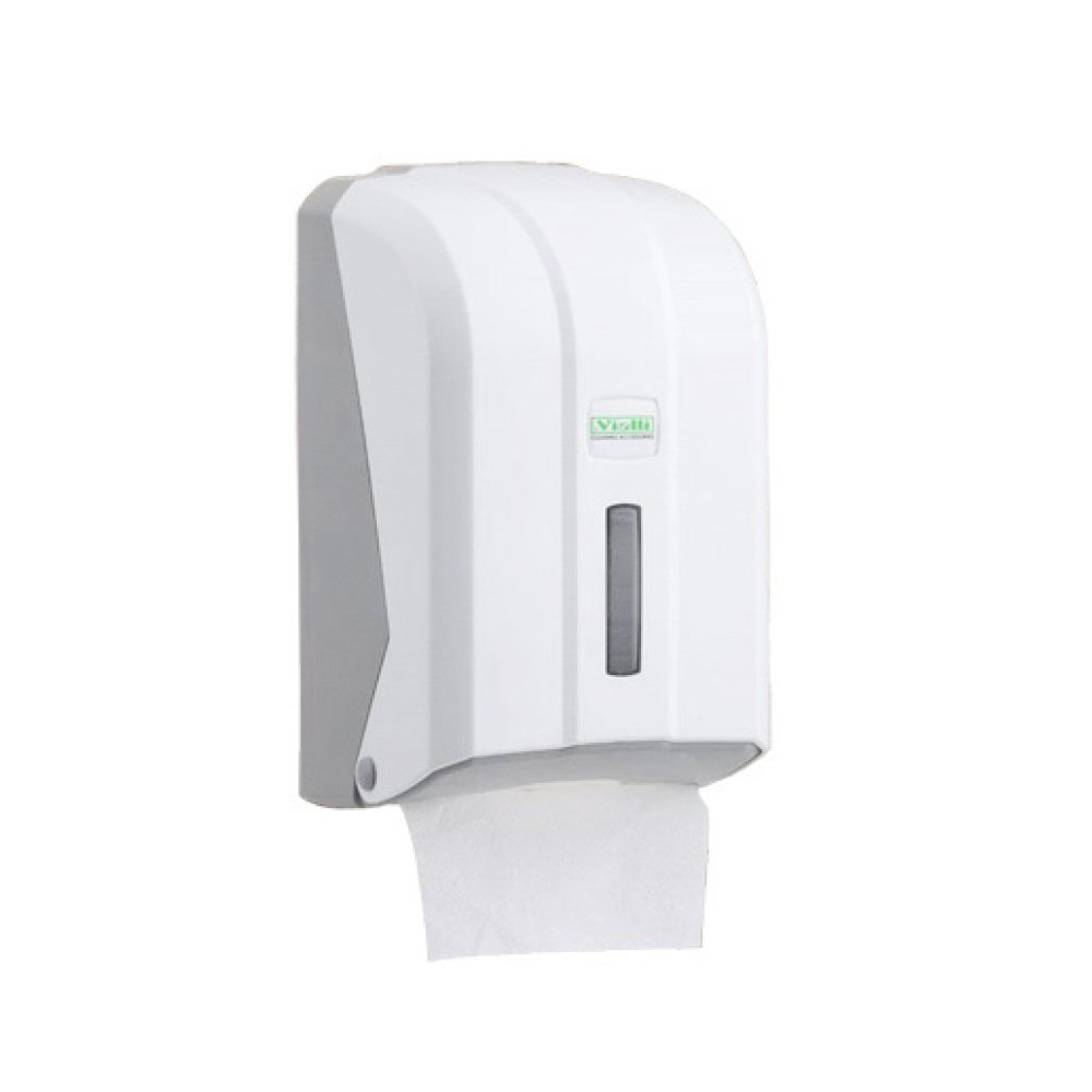 Dispenzer za složivi toalet papir VIALLI K6C beli
