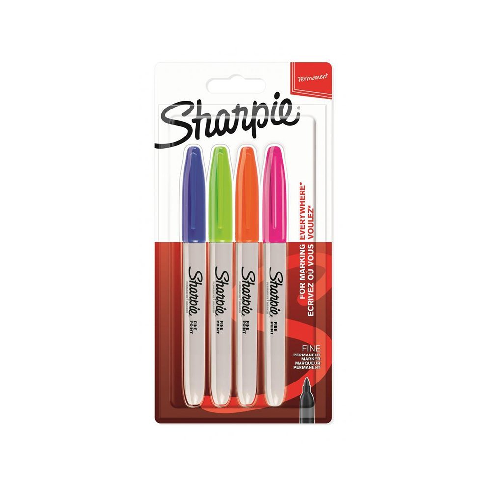Markeri Sharpie set Neon 1/4