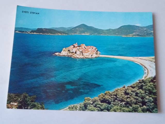 Sveti Stefan - Crna Gora - Velika Razglednica - Čista