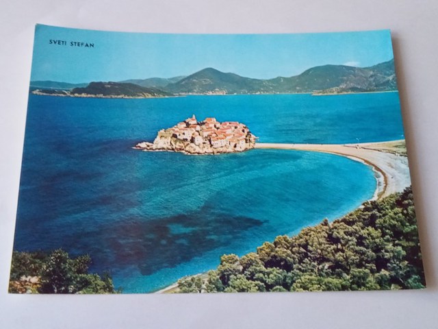 Sveti Stefan - Crna Gora - Velika Razglednica - Čista