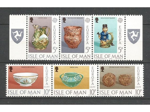 Isle of Man 1976. EVROPA CEPT cista serija