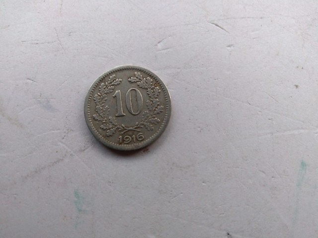 10 Helera Austrija,1916.