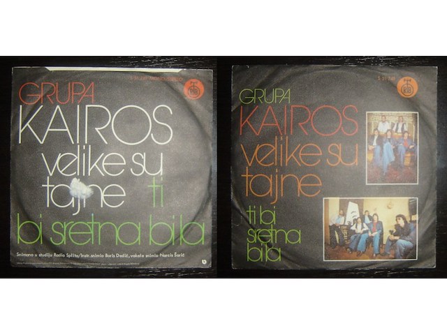 GRUPA KAIROS - Velike Su Tajne (singl)