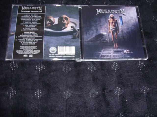 Megadeth – Countdown To Extinction CD Capitol USA 2004.