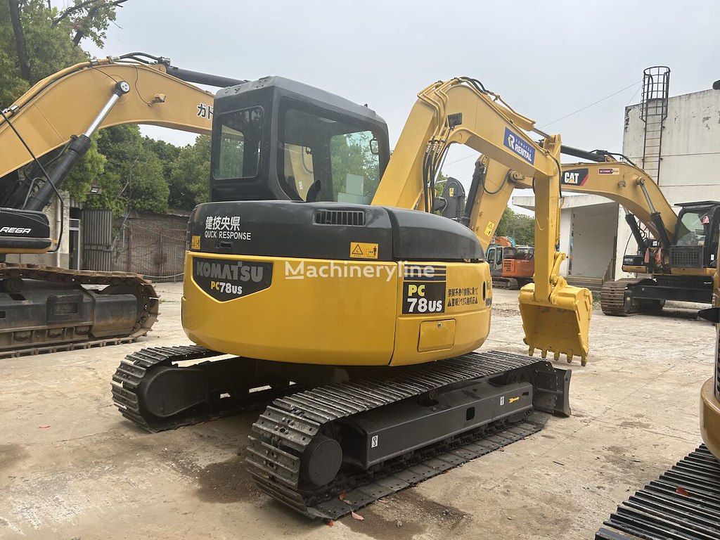 Komatsu PC78US-6 mini bager