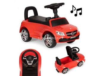 ECO TOYS Guralica za decu Mercedes crveni sa ručkom (639RED)