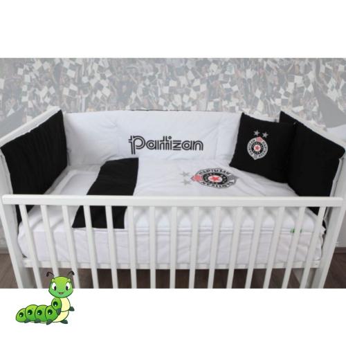 Bebi posteljina Partizan - sa ogradicom