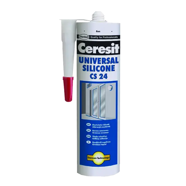 CERESIT CS 8 Univerzalni silikon, Translarentni, 280ml