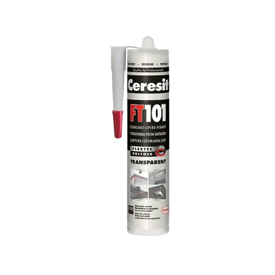 CERESIT FT 101 Multifunkcionalni silikon, 280ml, Sivi