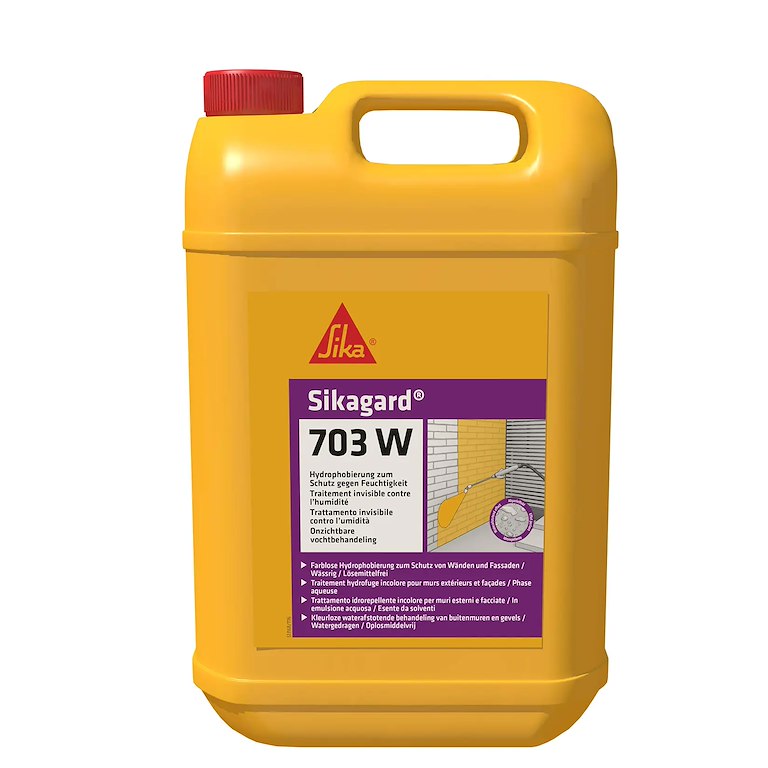 SIKA SikaGard 703 W Premaz za vodootpornu impregaciju fasade, 5L