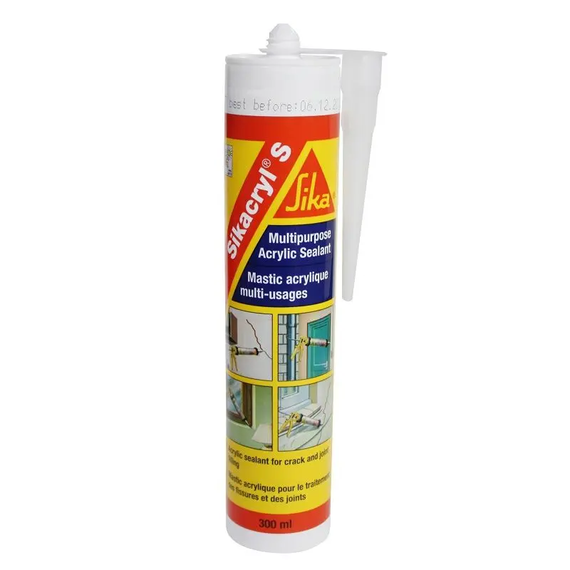 SIKA Silikon akrilni Sikacryl S 108, 300ml, Beli