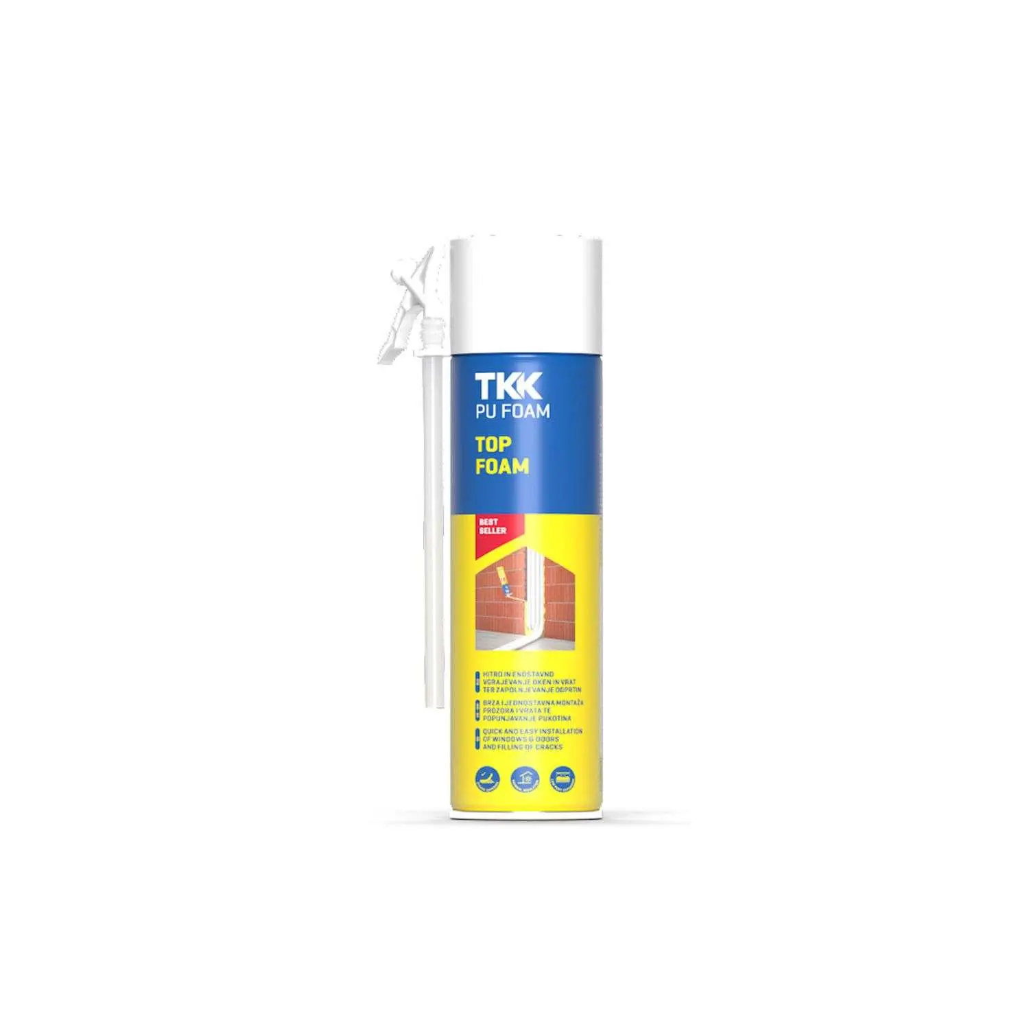 TKK Pur pena Top Foam, Manuelna, 500ml