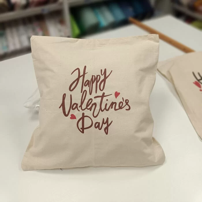 Jastuk+jastučnica Dan zaljubljenih valentines krem