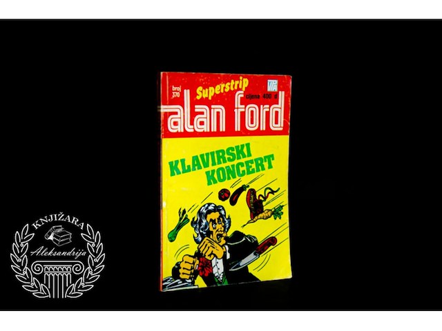 Alan Ford Broj 370 Klavirski koncert