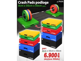 Crash Pads podloge / Crash Pads strunjače par 8x50x50cm