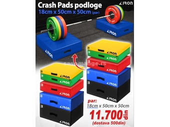 Crash Pads podloge/ Crash Pads strunjače par 18x50x50cm
