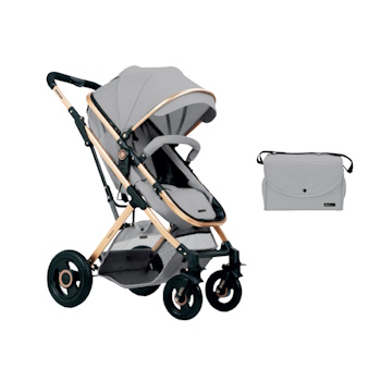 Kikka Boo kolica 2u1 Scarlett Light Grey