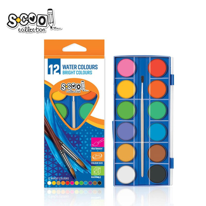 Vodene boje S-COOL - Distemper Colours 1-12