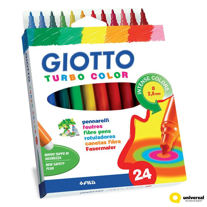 Flomasteri GIOTTO - Turbo Color 1-24